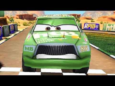 cars fast as lightning | chick hicks | chick circuit | gameplay - YouTube