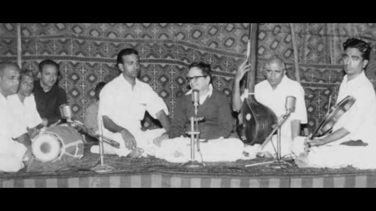 Madurai Mani Iyer - Bombay, 1956 - YouTube