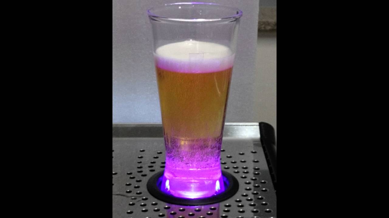 Reverse Tap re-usable Glass Cup - YouTube