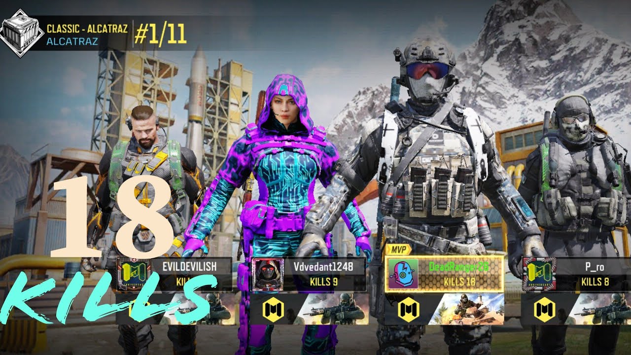 CALL OF DUTY MOBILE (18 KILL) GAMEPLAY - YouTube