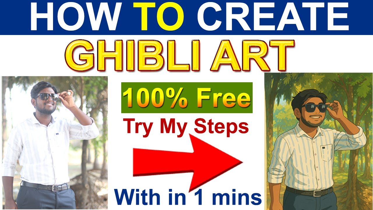🔥How to Make Trending Ghibli Style Images For 100% Free Method | Make ...