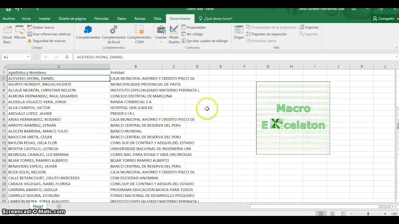 Macro insertar n filas automaticamente - YouTube