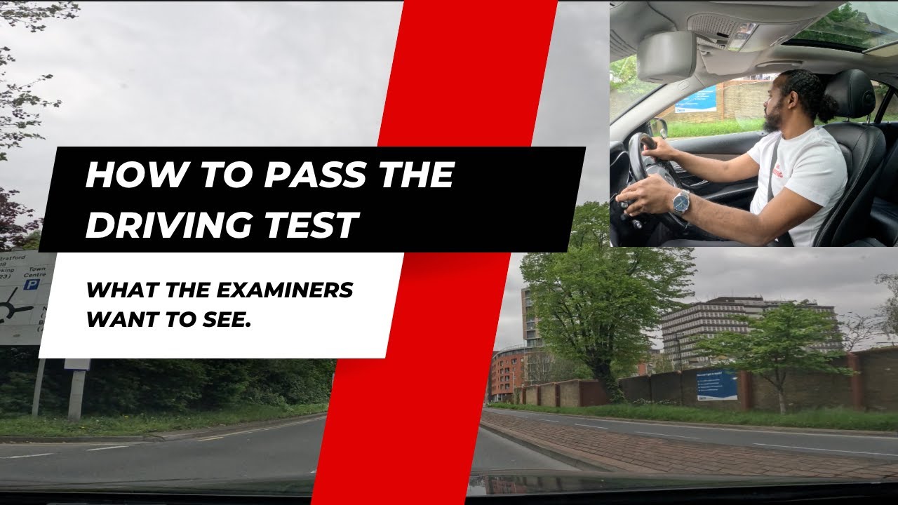 How to pass your driving test | Full talk through of what to do using ...