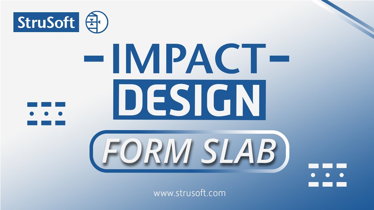 IMPACT Design - Precast Detailing: Form Slab - YouTube