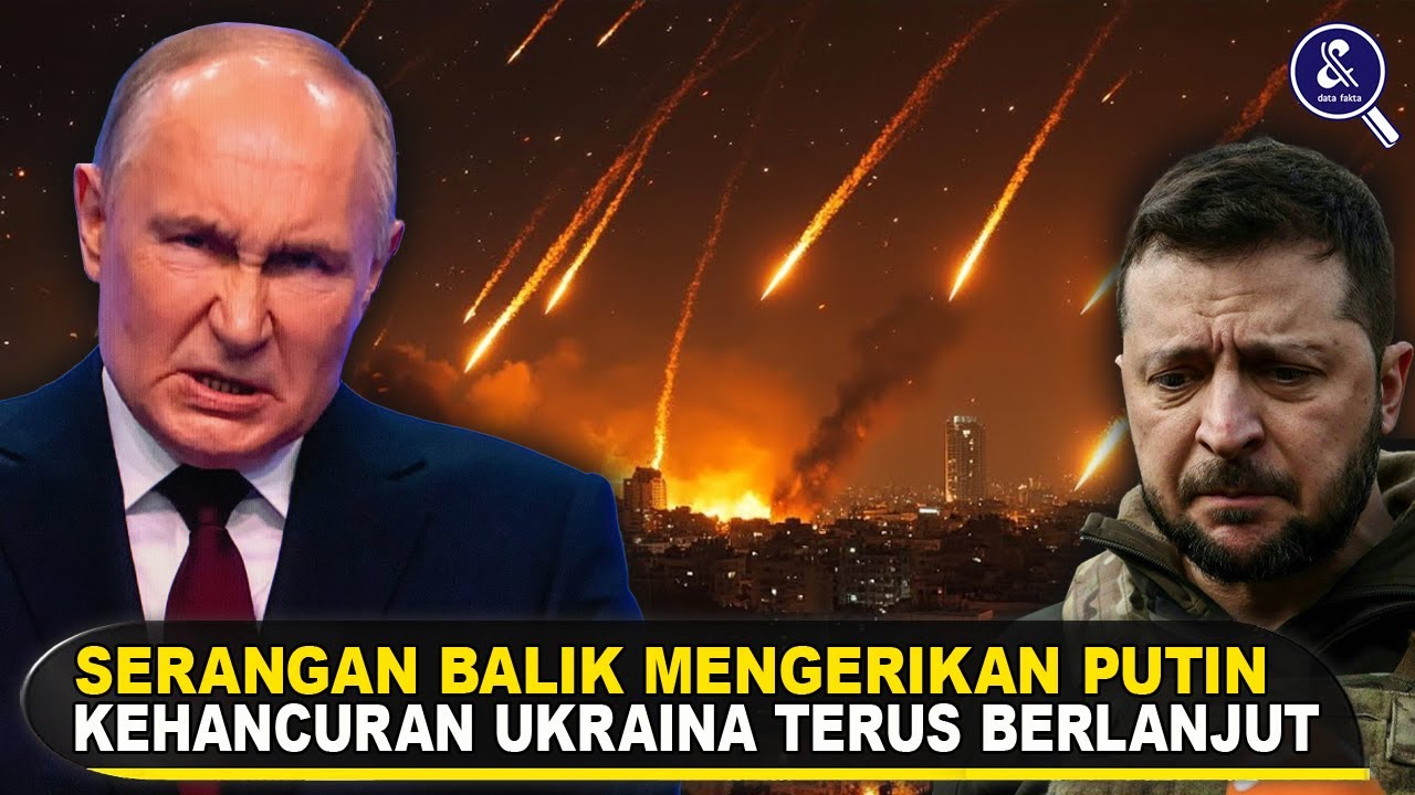RUDAL-RUDAL RUSIA TERUS MEMBAKAR UKRAINA! Fakta Serangan Balasan Putin ...