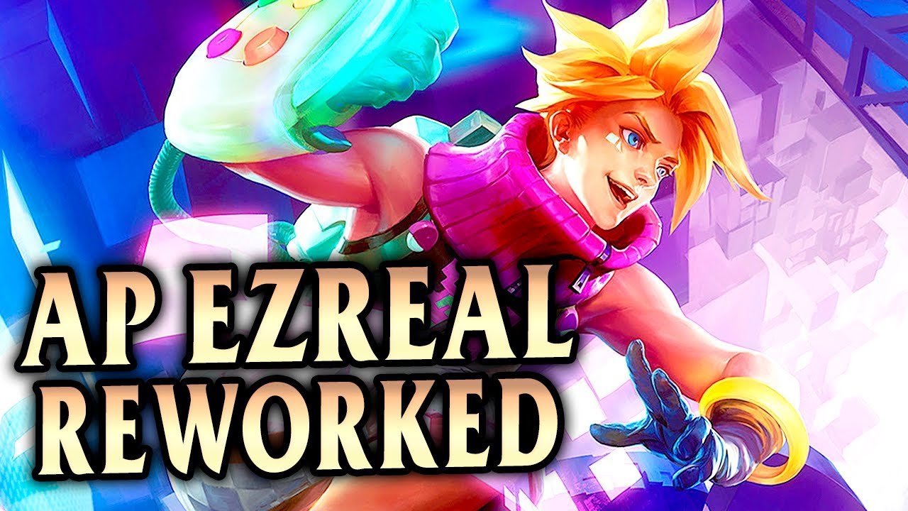 New Reworked Ezreal! W Change = AP Ezreal is Good? Arcade Ezreal Mid ...