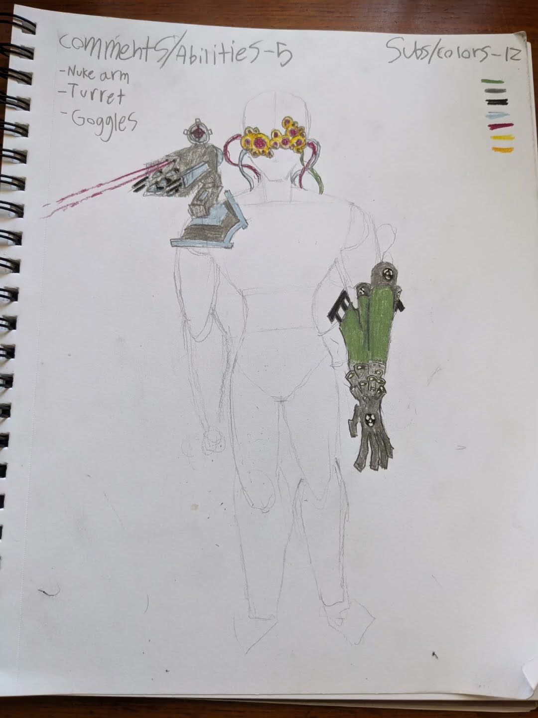 evrey comment is and ability, every sub is a color pt.2 #art #drawing # ...