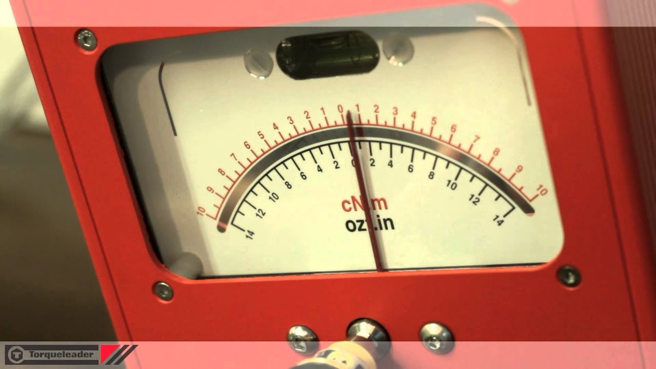 MTP & MTS Mechanical Torque Tester (0 - 25 N.m) by Torqueleader - YouTube