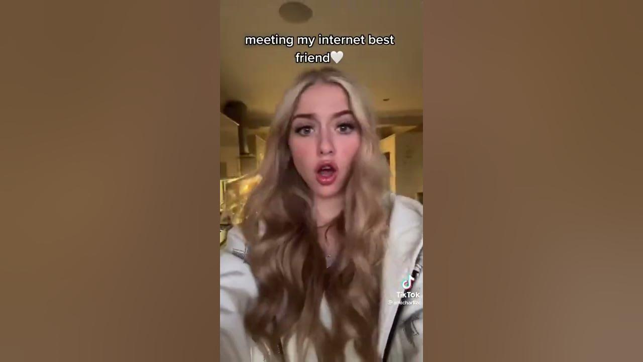 Meeting My Internet Best Friend Amicharlizex Rosie Mcclelland Tiktok 😘