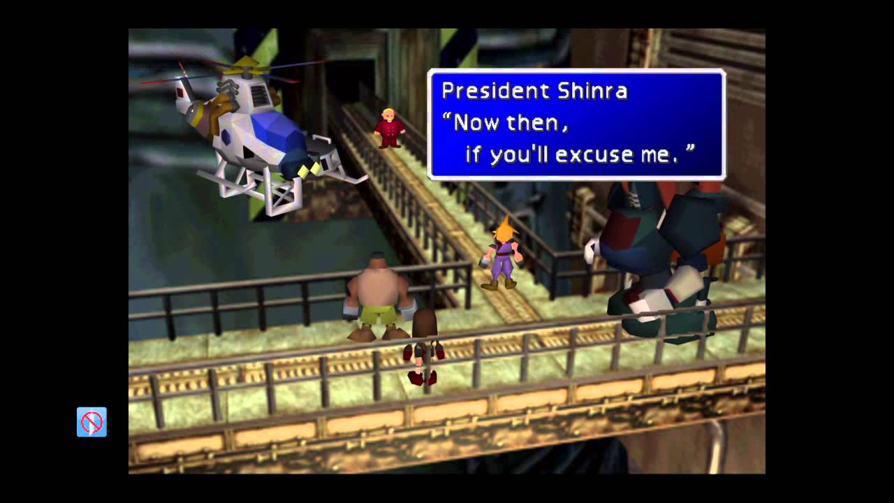 Final Fantasy VII Let´s Play part 5 - Meeting President Shinra and ...