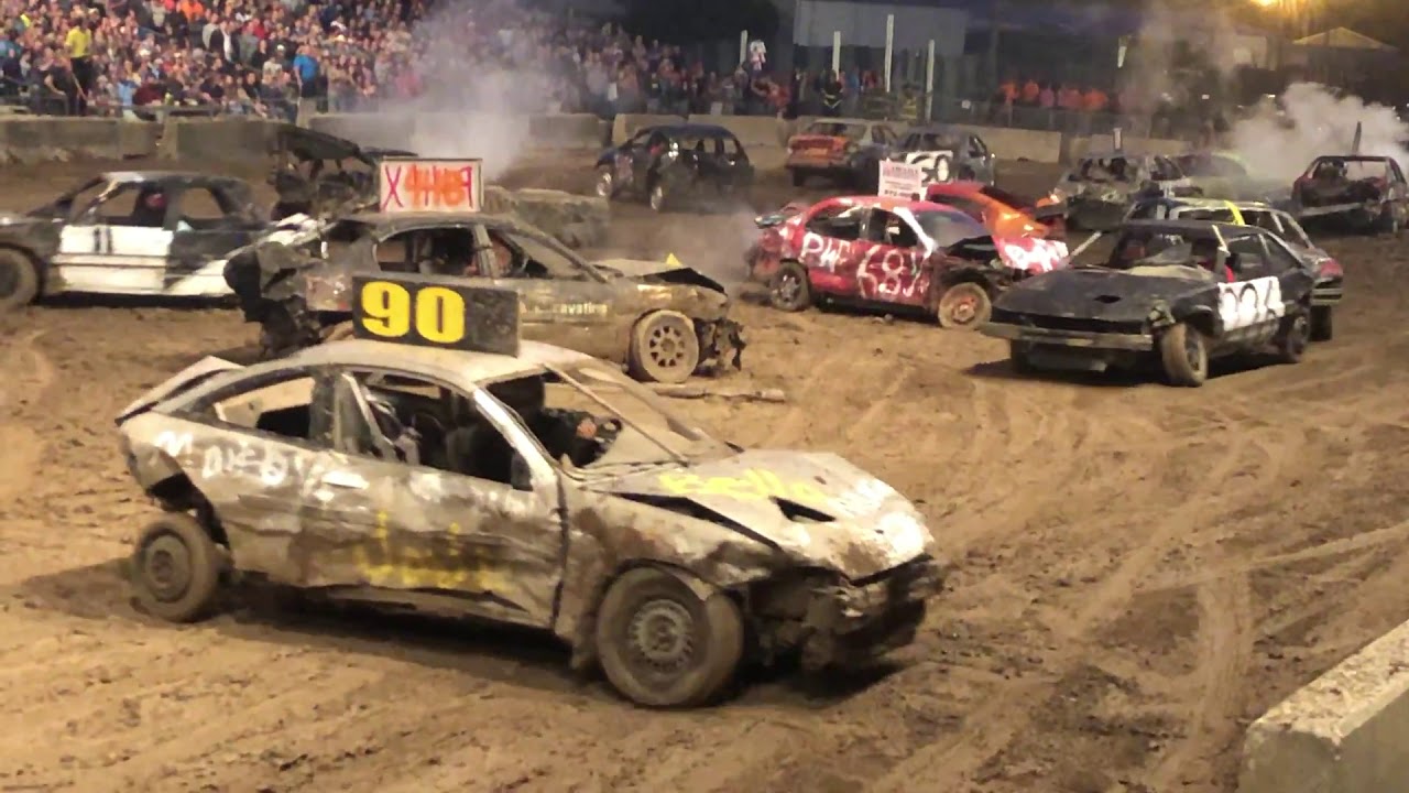 Unique Motorsports state championship fwd bone stock demolition derby ...