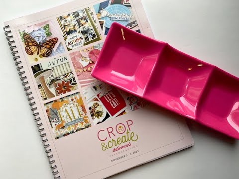 Crop & Create Delivered/PREP WORK (Paper Crafting/FALL 2023) - YouTube