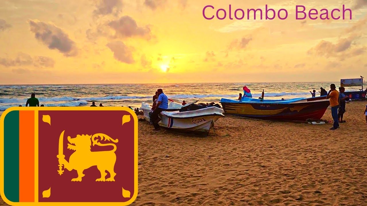 The Best Beach In Colombo | Ceylon 🇱🇰🫰 - YouTube