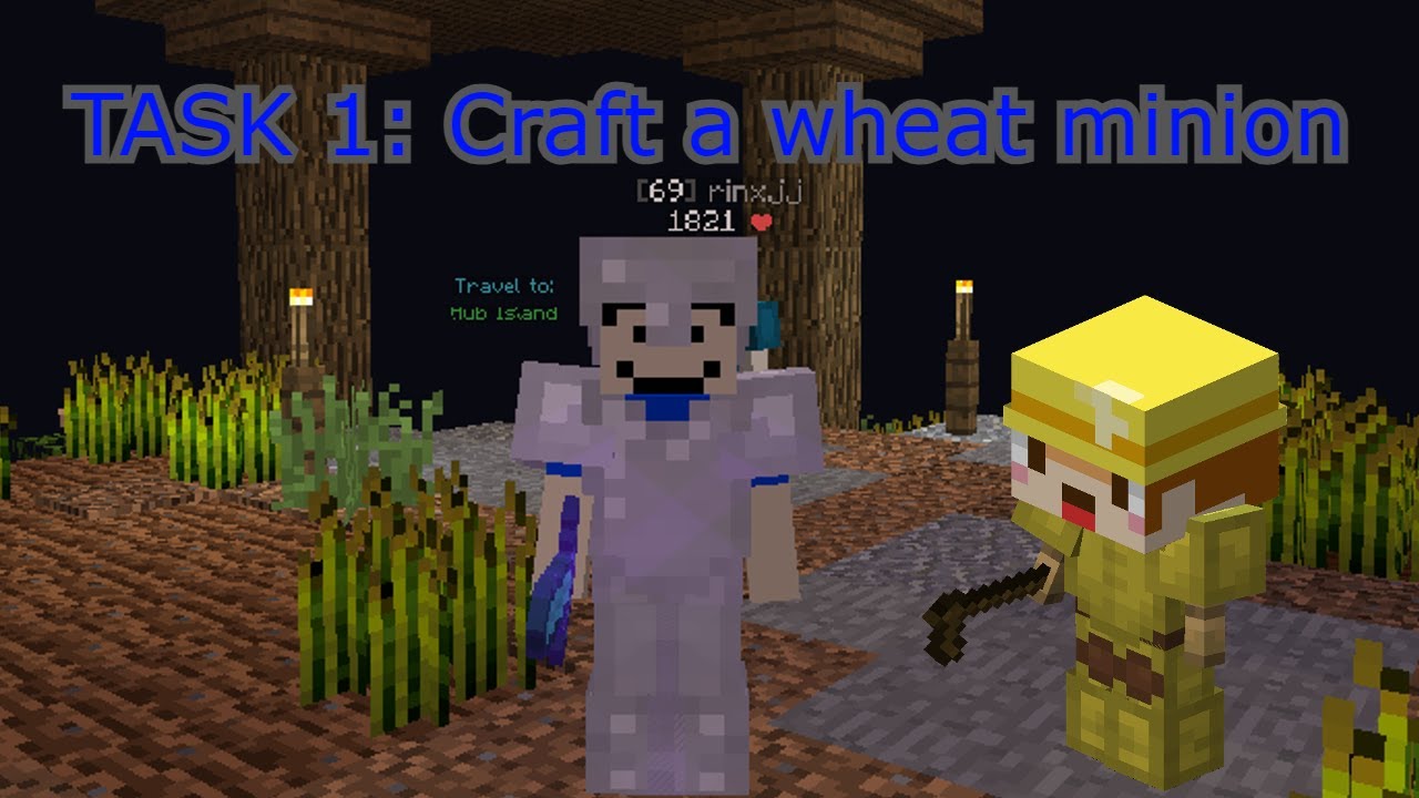 DOING A BUNCH OF TASKS | MInecraft Hypixel - YouTube