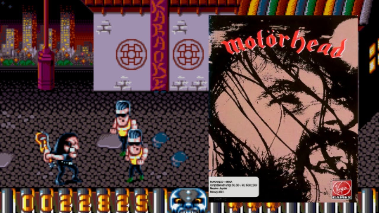 Ep. 110 Unboxing & playing Motorhead (Virgin Games) Amiga game ...