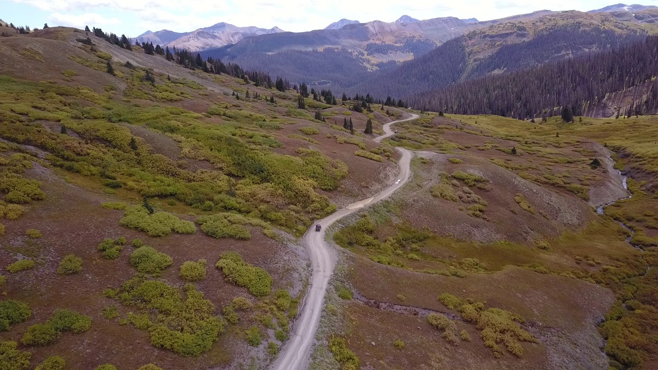 Drone Follow Stony Pass Colorado - YouTube