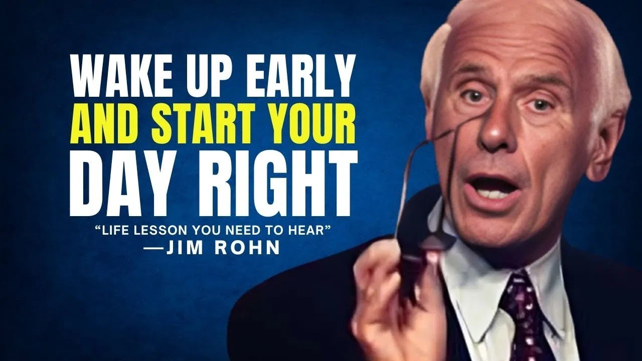 WIN THE DAY BY WAKING UP EARLY - LIFE LESSON YOU NEED TO HEAR - Jim ...