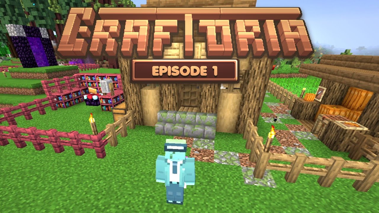 Taking a Look at Craftoria Ep.1 Minecraft Mod Pack - YouTube