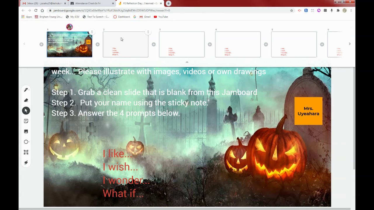 Friday Assignments OCT 30 - YouTube