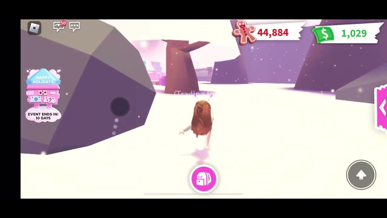 Secret trophy accessory roblox adopt me Christmas event - YouTube
