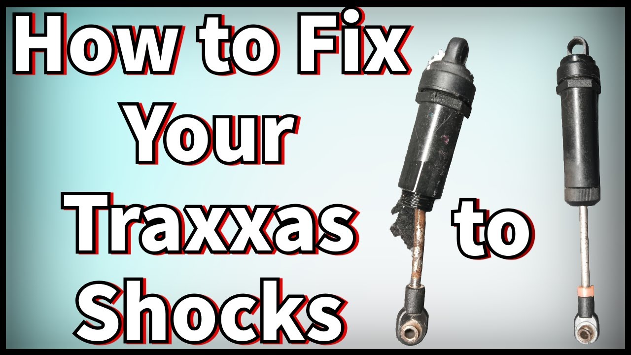 How to: Rebuild Traxxas Ultra Shocks - Leaking Oil or Bent Shock Shaft ...