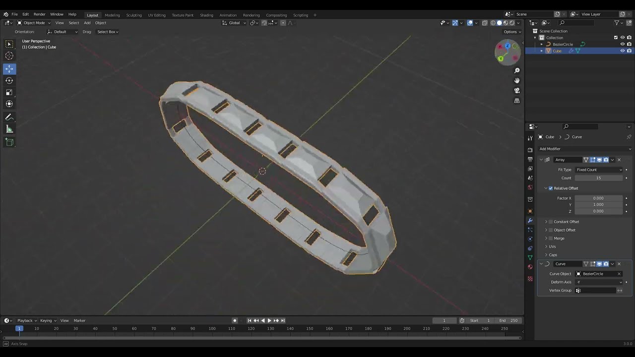 How to create Tank Tracks in Blender very easy and fast - YouTube