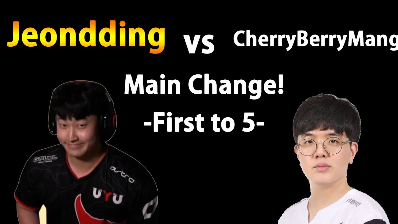 이번엔 주캐 바꾸고 5선승! Jeondding vs CBM, Main Character Change First to 5 ...