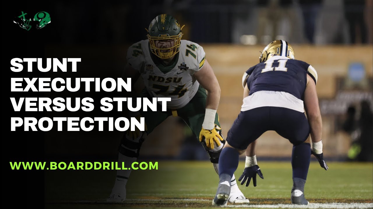 Board Drill Quick Hit: Stunt Execution Versus Stunt Protection - YouTube