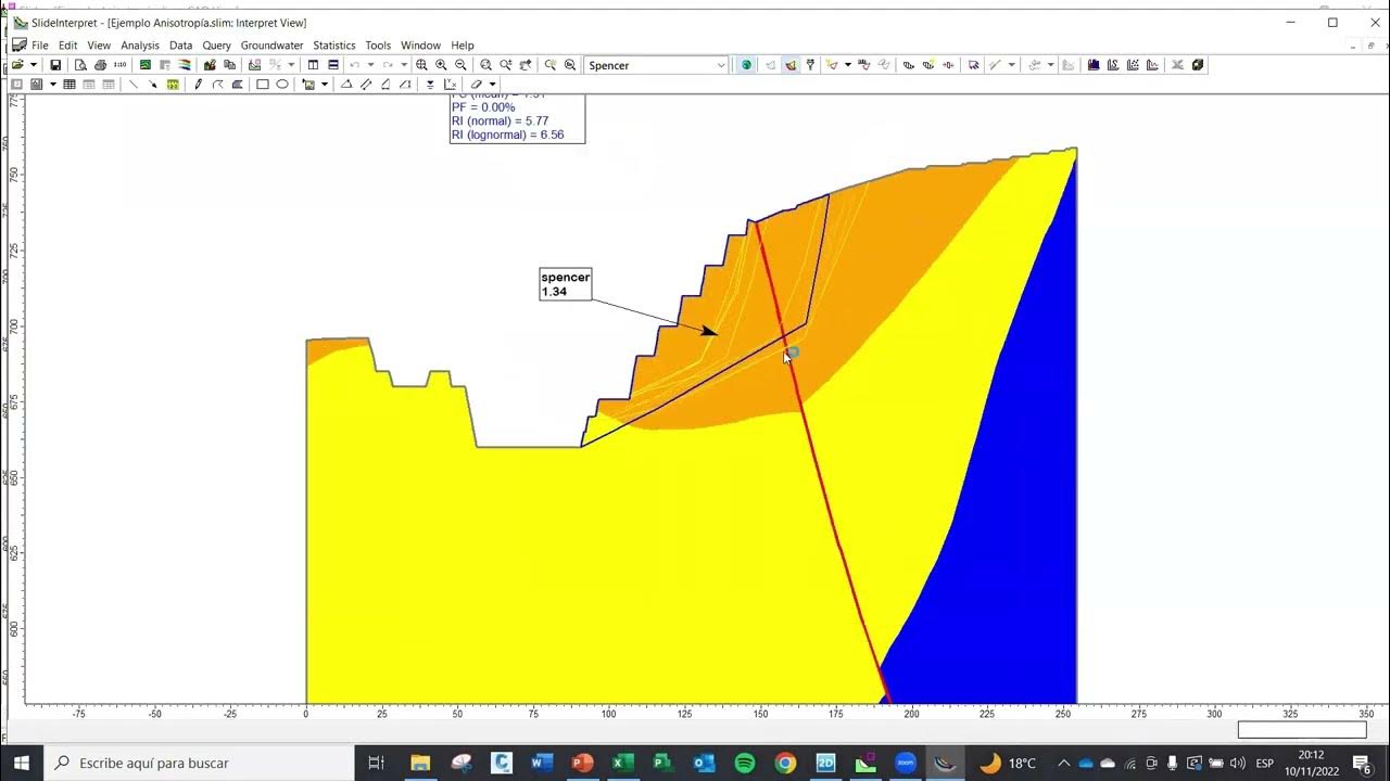 Ejemplo en Plaxis 2D | Curso: Modelos Constitutivos y Criterios de ...