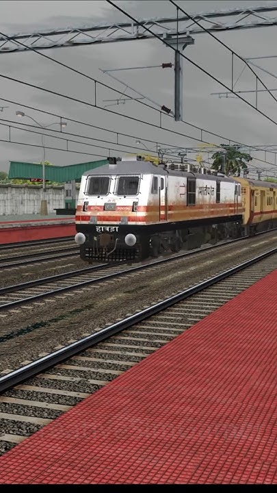 OR/MSTS | 22158-Chennai Egmore - Mumbai CSMT Mail skipping Vemulapadu #openrails #mstslive - YouTube