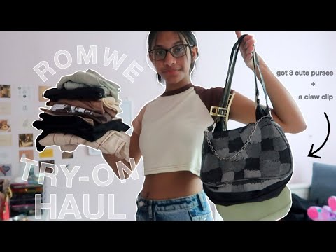 ROMWE try on haul | Gabriella Genao