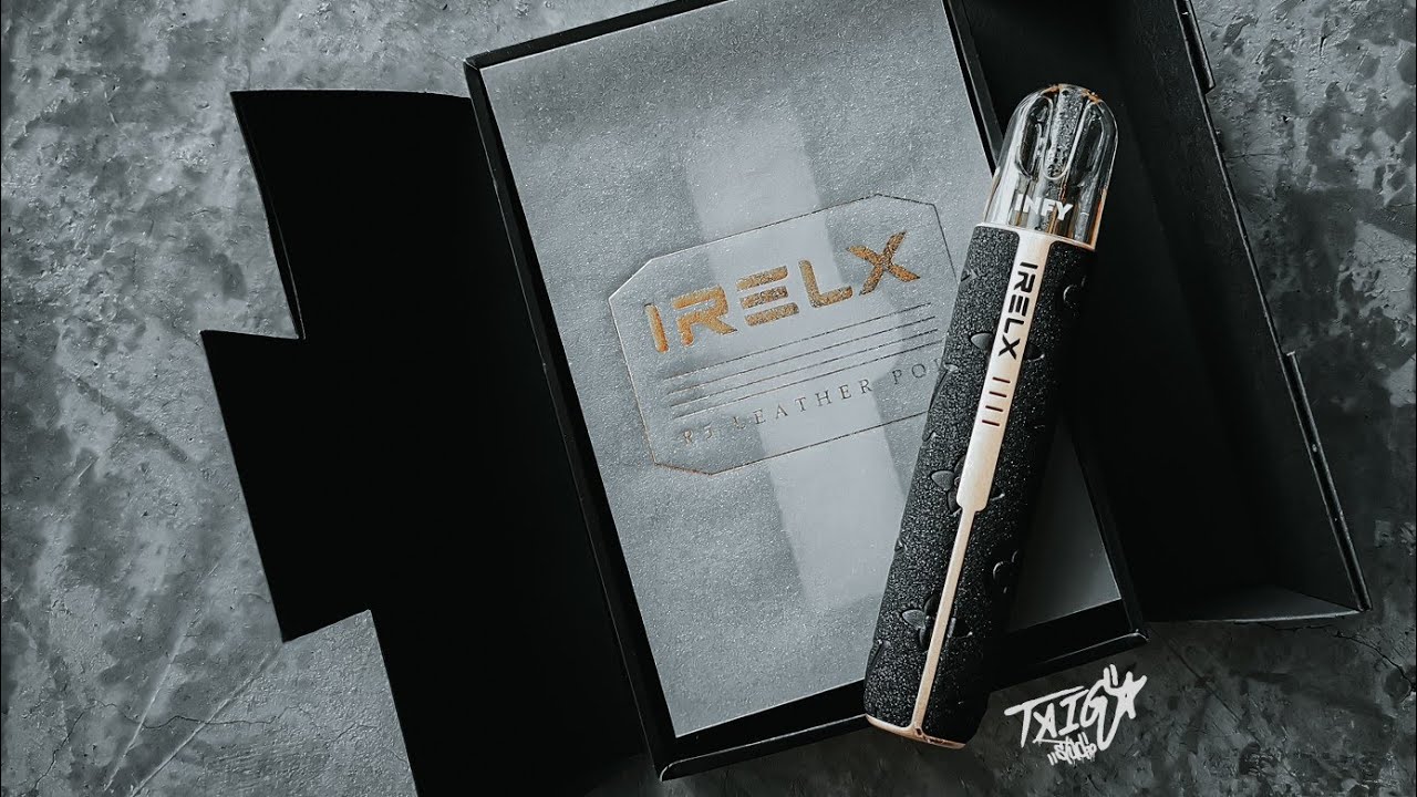 IRELX R5 LEATHER POD UNBOX แกะกล่องแล้วว้าวอ่ะ - YouTube