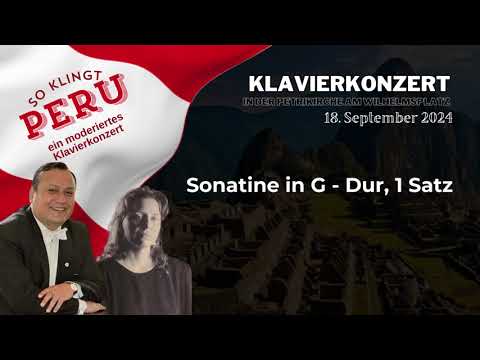Julio Arancibia - Sonatine in G Dur, 1 Satz (Konzert in Herford 2024)