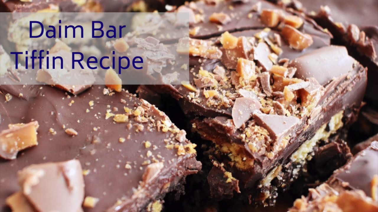 Daim Bar Tiffin Recipe - YouTube