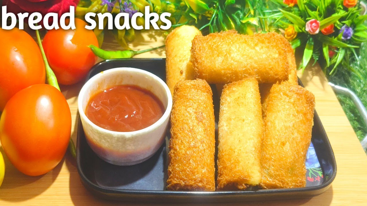 Bread Roll Recipe | Potato Stuffed Bread Roll |Indian Snack Recipe ...
