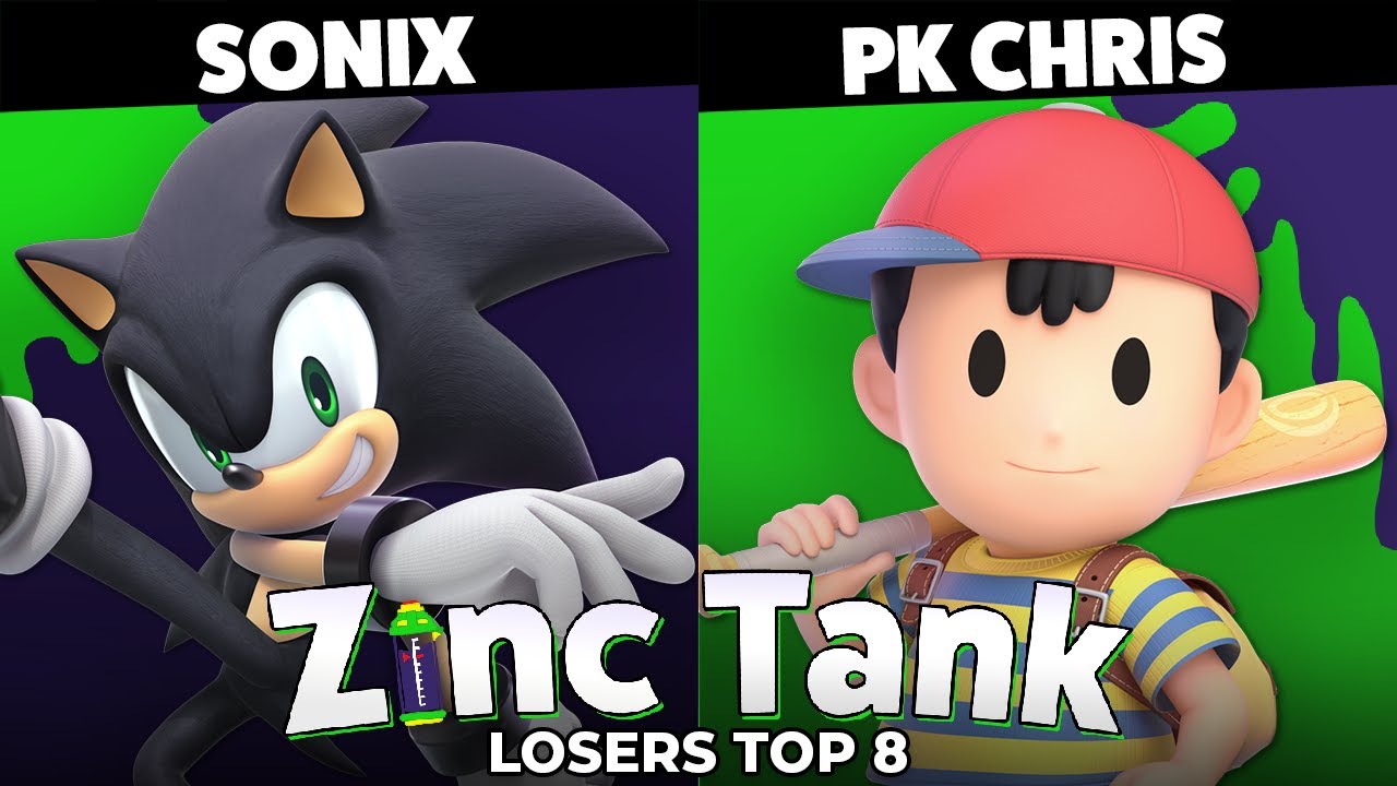 Zinc Tank #4 Losers Top 8 - Sonix (Sonic) vs PkChris (Ness) - YouTube