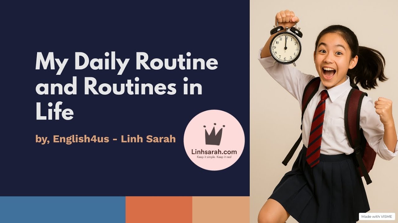 01 | My Daily Routine and Routines in Life - YouTube