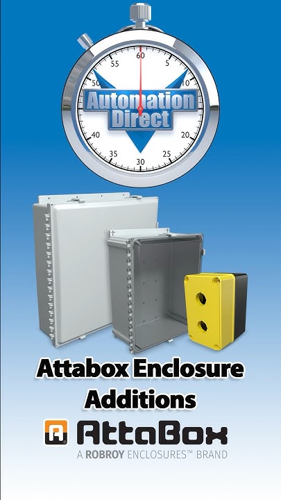 Attabox Enclosures and Accessories from AutomationDirect - YouTube