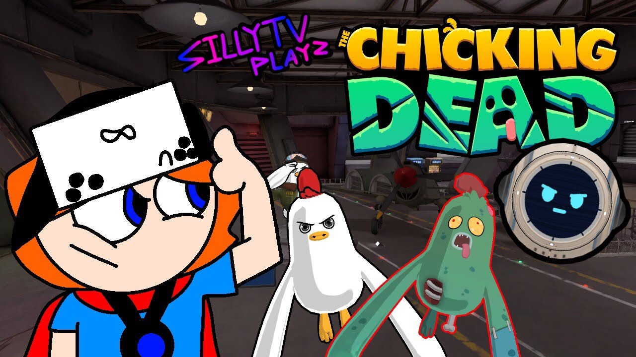 Zombie Tag in VR? | The ChicKing Dead VR - YouTube