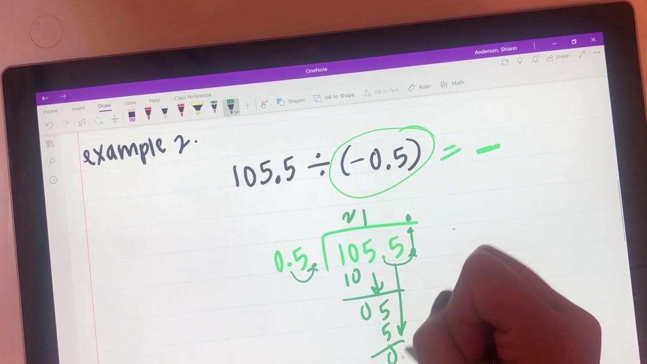 Dividing Rational Numbers - YouTube