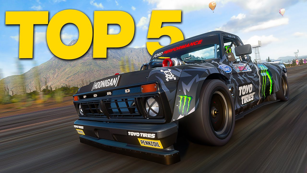 TOP 5 PICK-UP & 4x4 - Forza Horizon 5 - YouTube