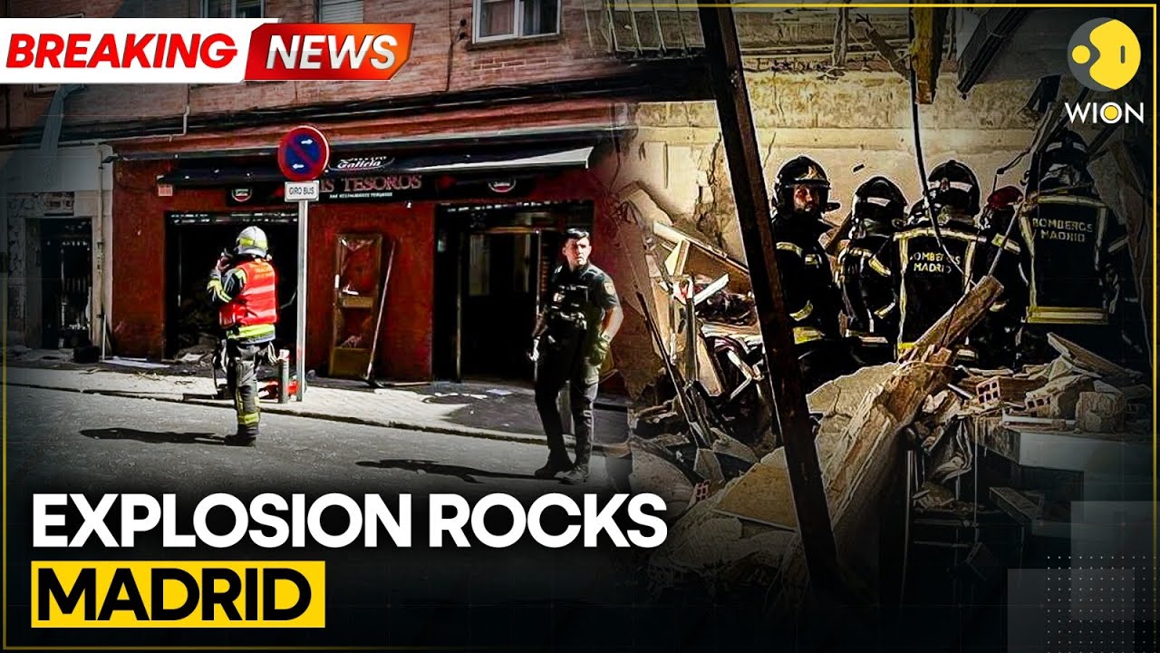 At Least 21 Injured After an Explosion at a Cafe in Spain's Madrid ...