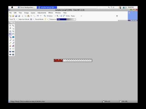 How to Make a Userbar Using Paint.NET - YouTube