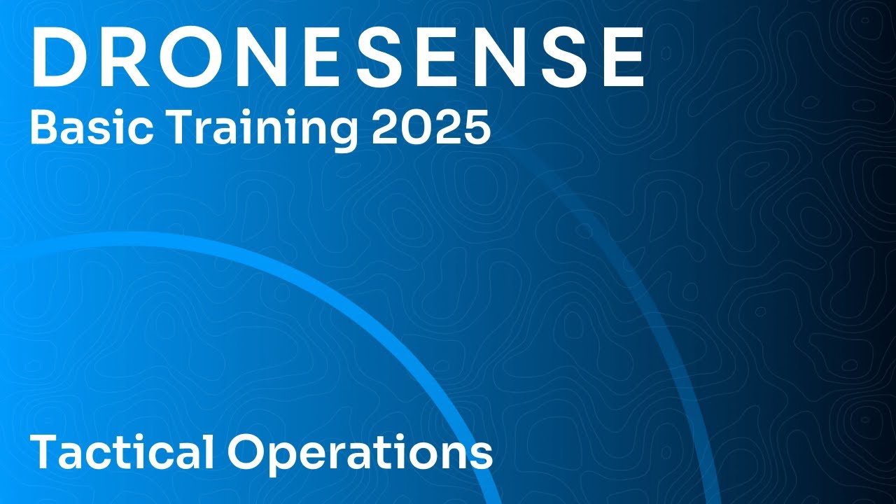 Tactical Operations | DroneSense Basic Training 2025 - YouTube