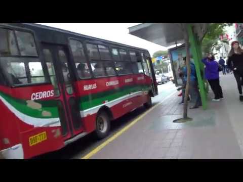 Ride on a local bus in Lima, Peru - YouTube