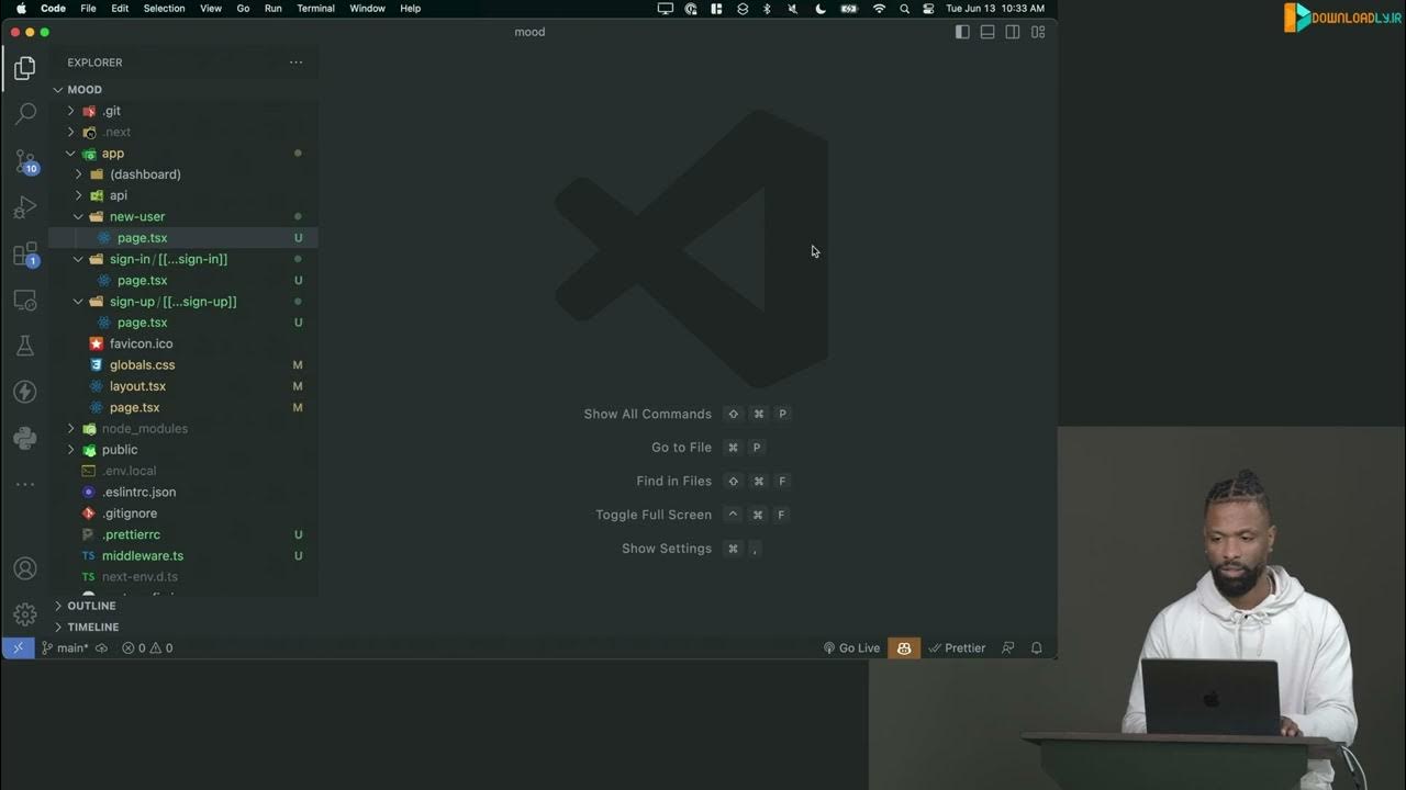 5 Authentication Middleware - YouTube