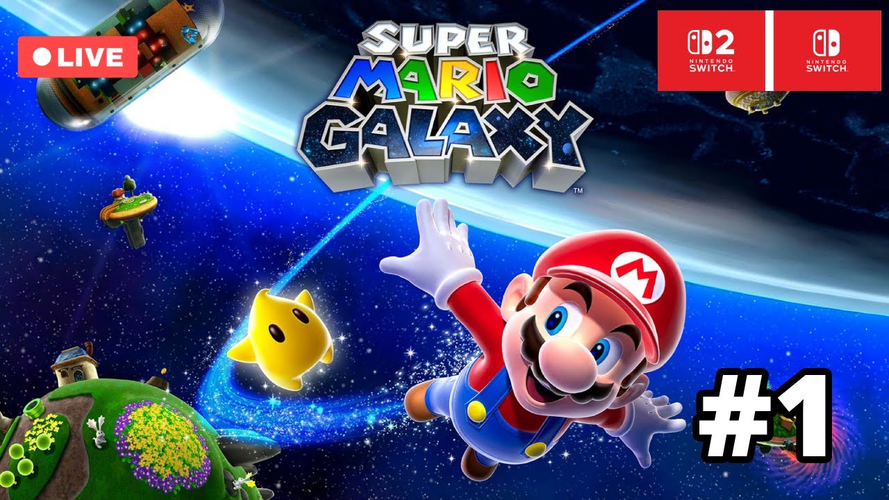 Revisiting this again! - Super Mario Galaxy 1 Switch 1/2 PT.1 - YouTube