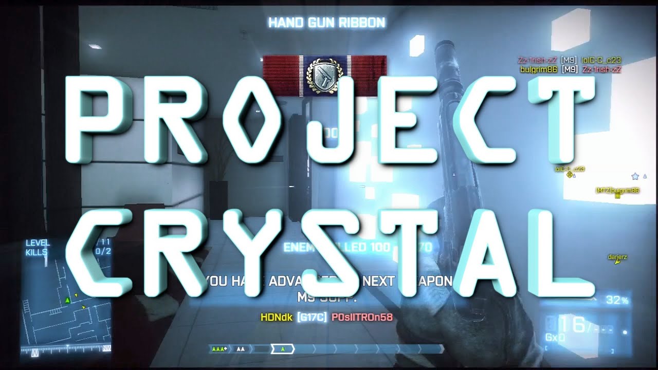 PROJECT CRYSTAL | Battlefield 3 Montage By HDNdk - YouTube