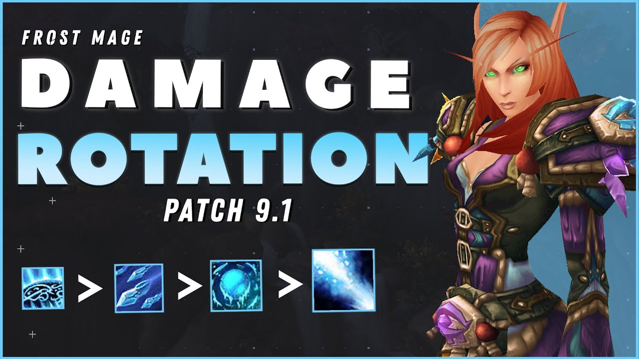 Frost Mage ROTATION GUIDE: Patch 9.1 - YouTube