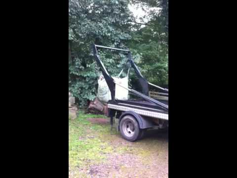 Transit skip lorry - YouTube